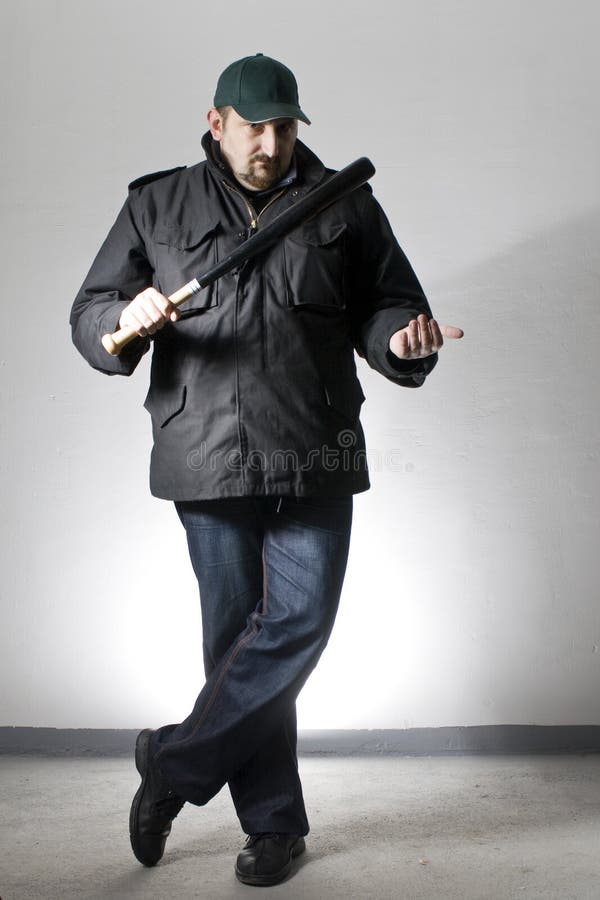 Ready to fight stock photo. Image of cool, face, holding - 8227398