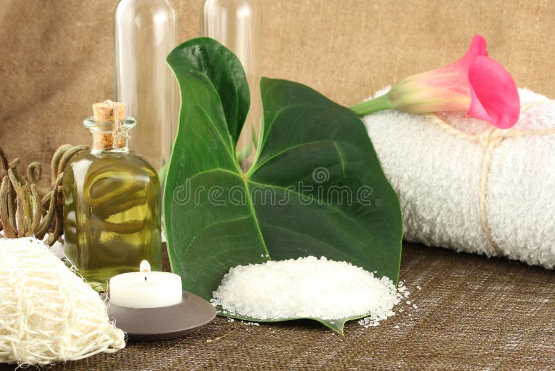 Ready to get pampered? stock image. Image of health, holistic - 10168159