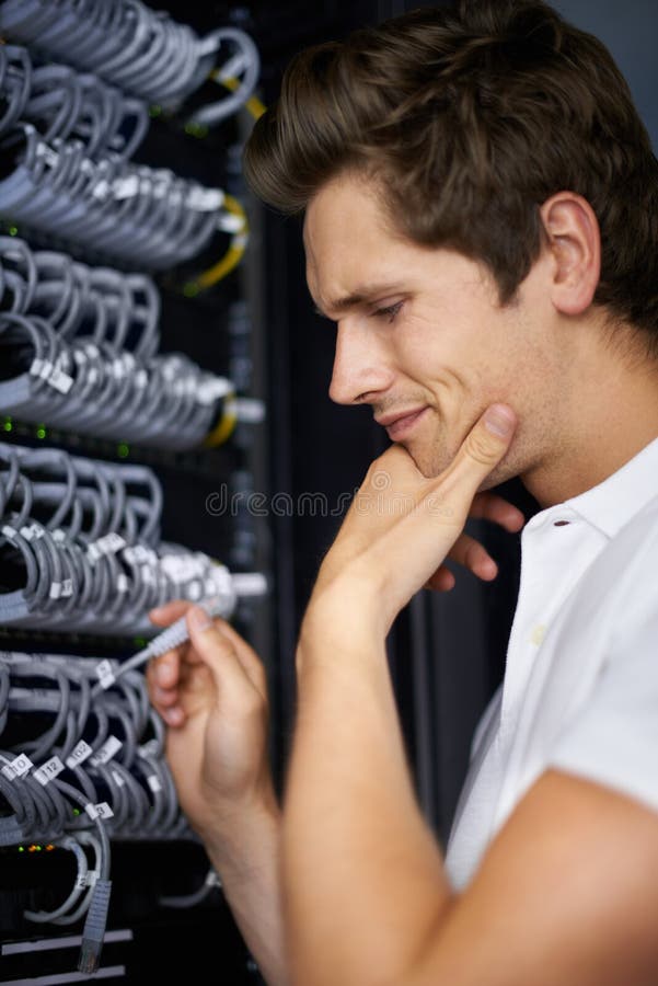 Confused Technician Working Equipment Stock Photos - Free & Royalty ...