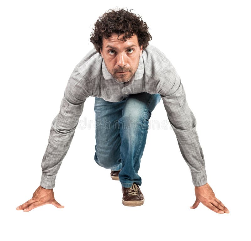 Ready to go stock photo. Image of portrait, ready, isolated - 50890032