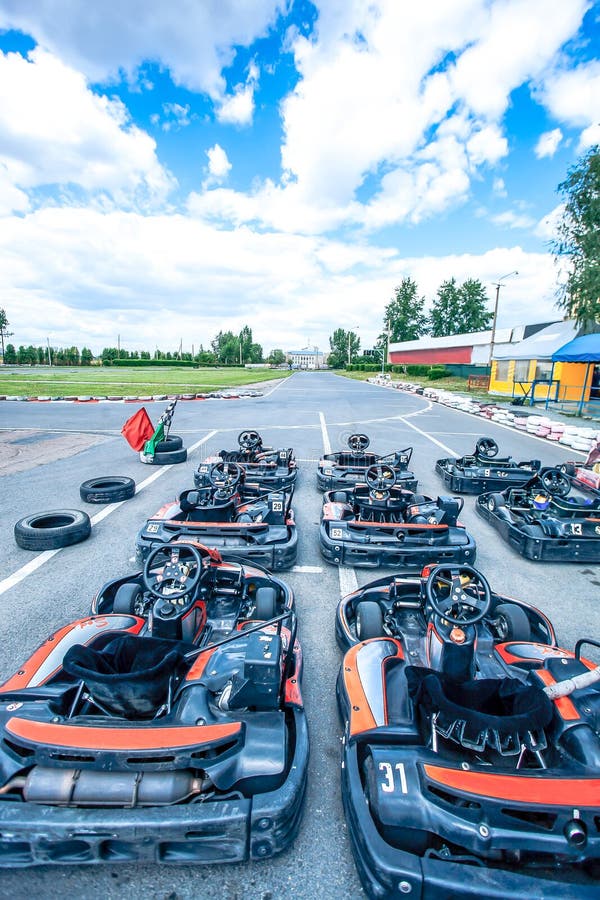 Ready To Go Racing Carts Stock Photos - Free & Royalty-Free Stock ...