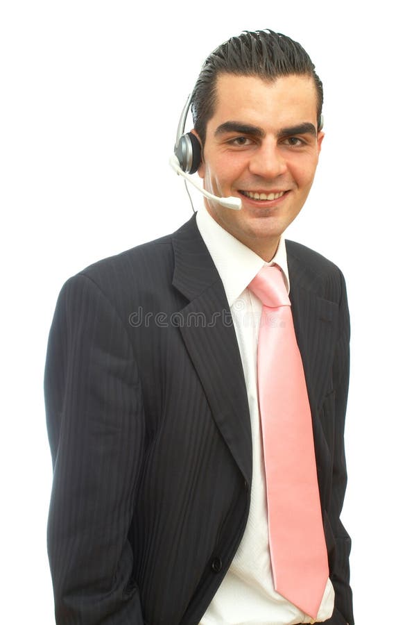 Ready to help stock photo. Image of communications, caller - 3071542