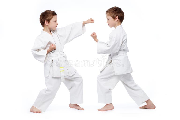Ready to punch stock photo. Image of caucasian, expression - 28376246
