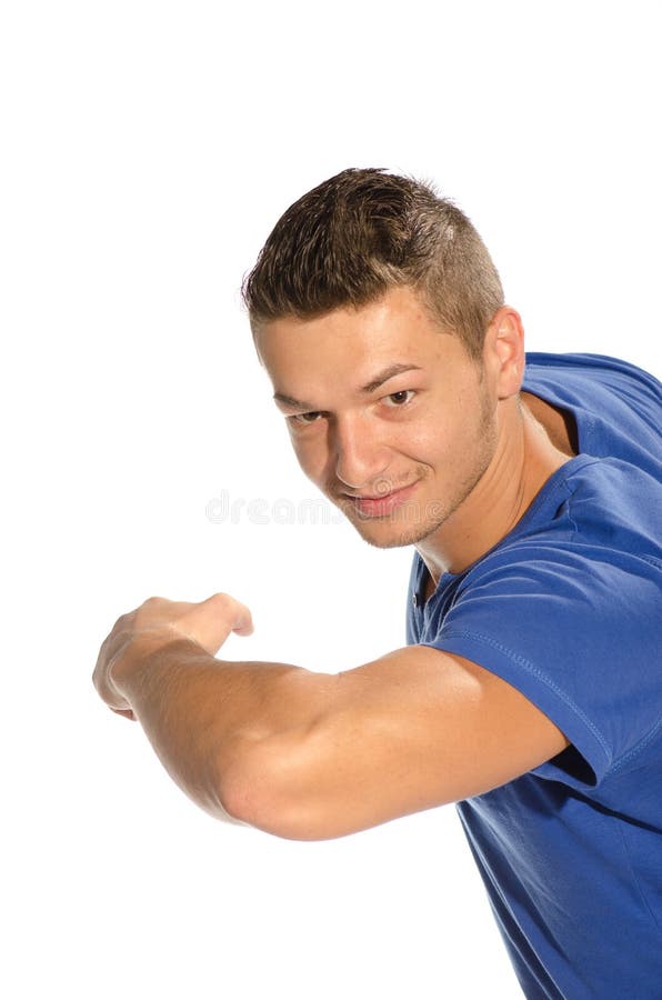 Ready to run stock image. Image of runner, exercise, male - 29268507