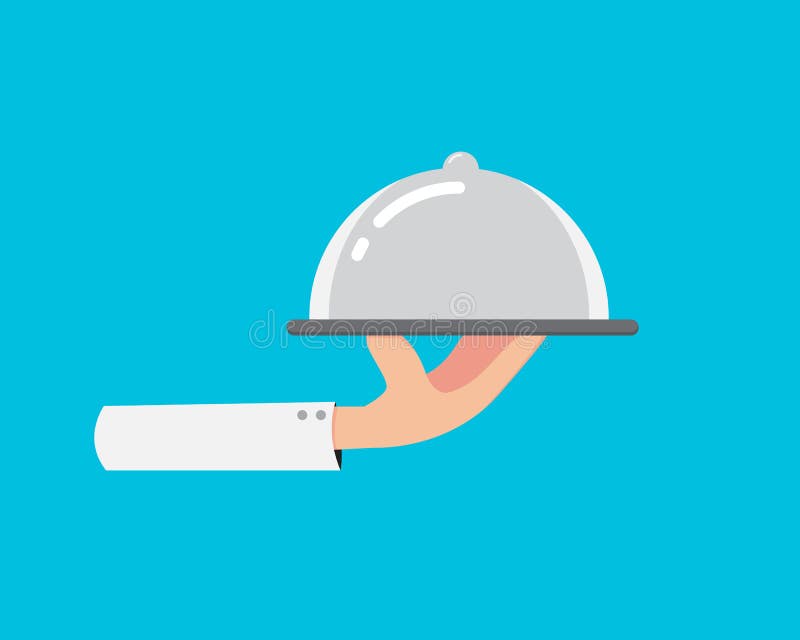 Ready to serve. stock vector. Illustration of graduate - 130066489