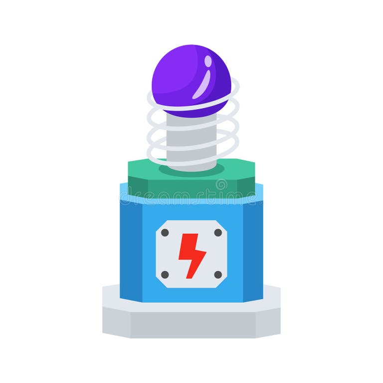 Ready To Use 3d Style Icon of Plasma Light Technology Stock Vector ...