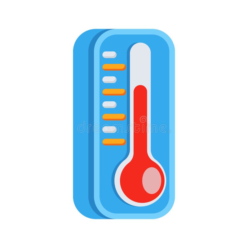 Ready To Use 3d Style Icon of Temperature Meter Stock Vector ...