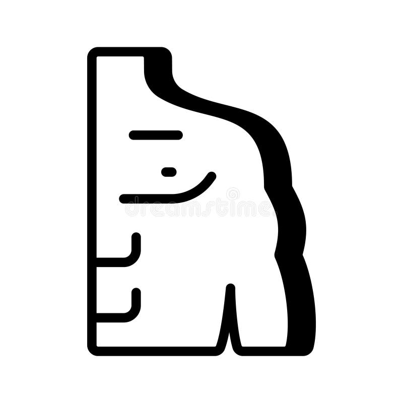 Ready To Use Glyph Icon of Human Shoulder Joint Stock Vector ...
