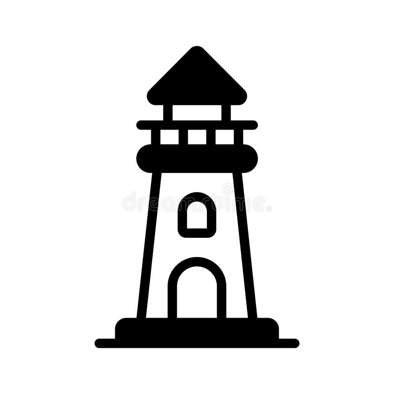 Ready To Use Icon of Lighthouse in Modern Design Style Stock Vector ...