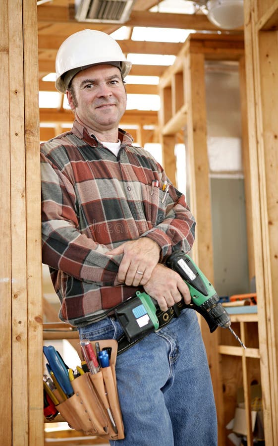 Ready To Work stock image. Image of hardhat, frame, fixtures - 2135121