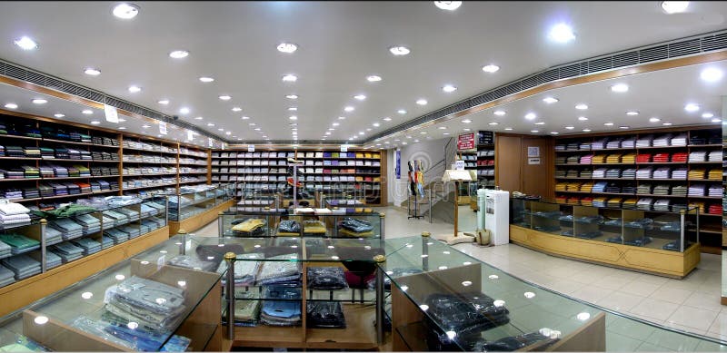 Readymade Garment Shop at Night Editorial Photography - Image of ...