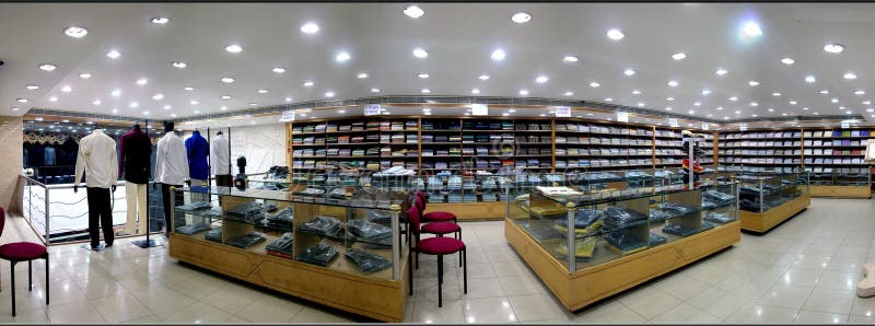 Readymade Garment Shop at Night Editorial Photography - Image of ...