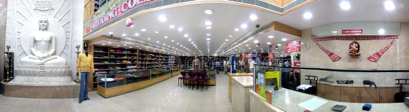 Readymade Garment Shop at Night Editorial Photography - Image of ...