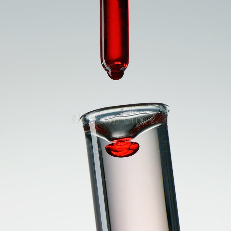 Reagent drop stock image. Image of droplet, medicine - 25300175