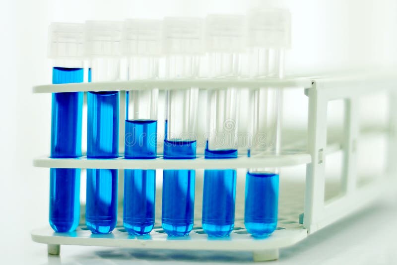 Reagent tubes stock image. Image of clinical, medicine - 20602807