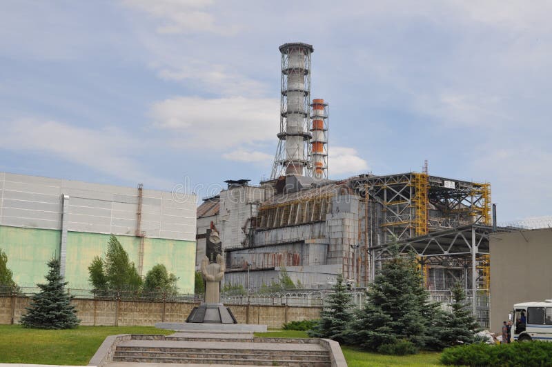 Reaktor På Tjernobyl Ukraina Redaktionell Arkivfoto - Bild av kulrammet ...