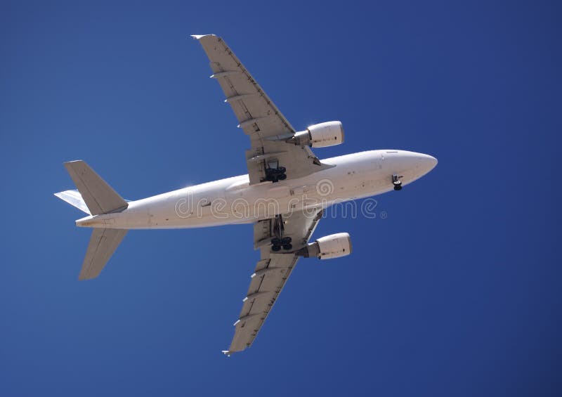 Real airplane stock photo. Image of space, travel, industry - 14895844