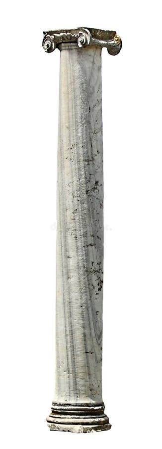 Ancient greek column stock image. Image of antique, real - 295102997