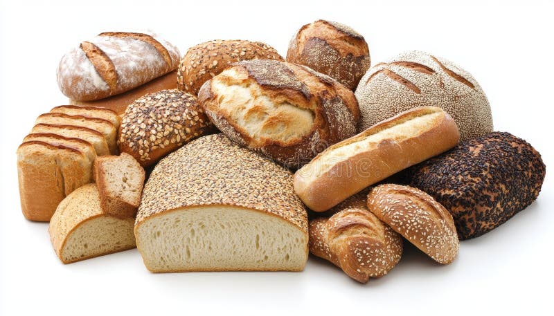 Real Bread Week Assorted Artisan Breads Collection for Bakery and ...