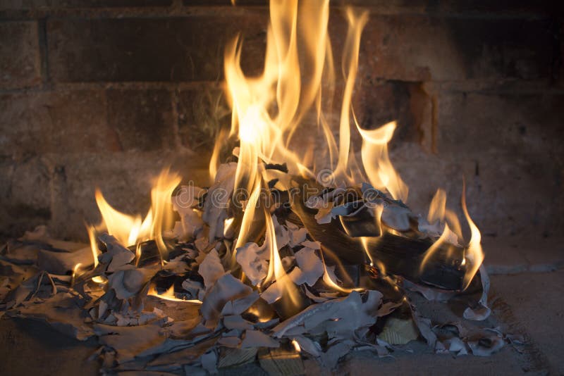 Real burning wood stock photo. Image of firewood, burn - 93403016