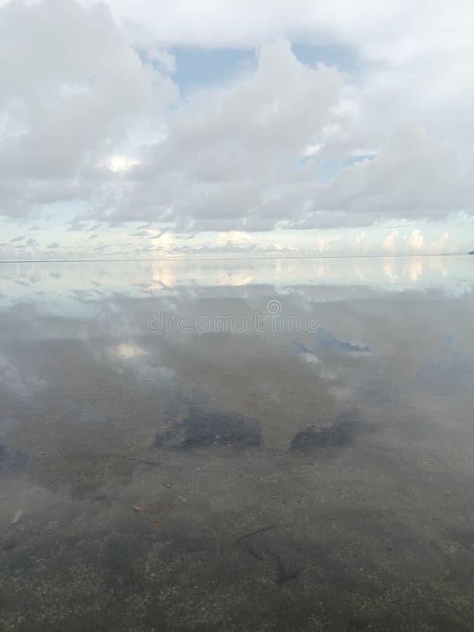 Real calm light in sea stock image. Image of calm, pantai - 277749591