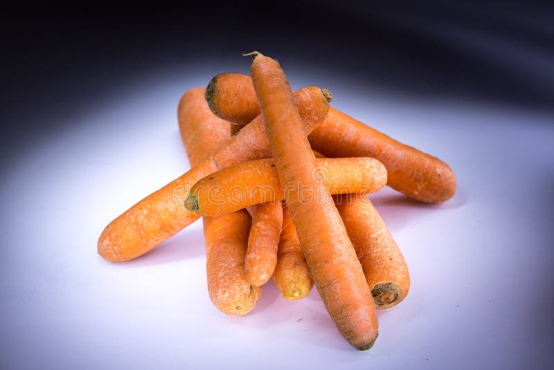 The real fresh carrot stock image. Image of healthy, hold - 27836627