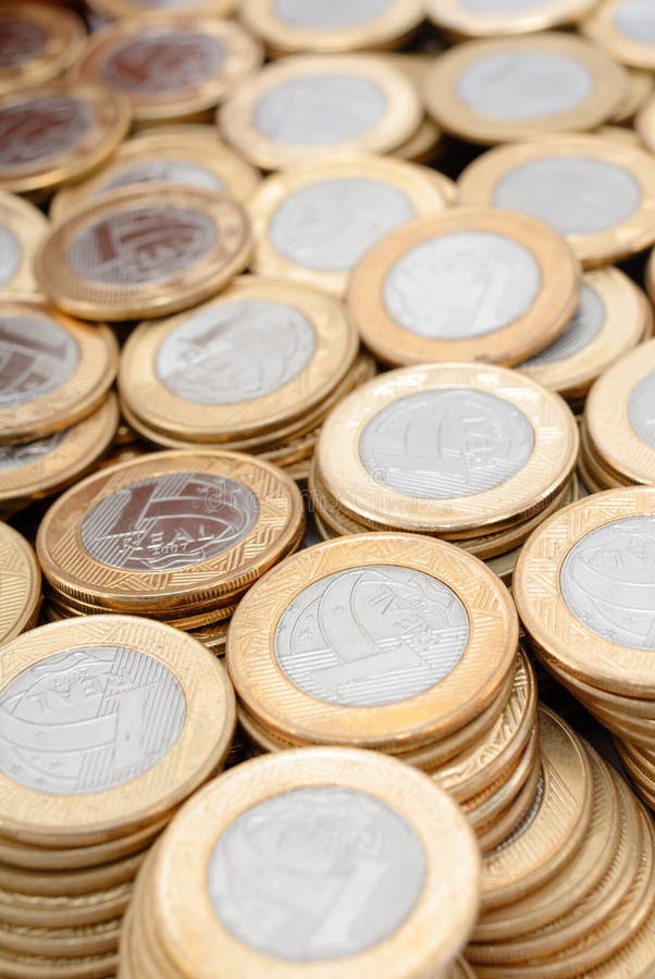 Brazilian Coins stock photo. Image of finance, sign, coin - 5102564