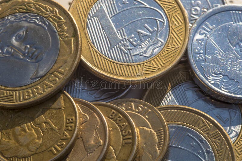 Real coins stock image. Image of capital, finance, reais - 97777697