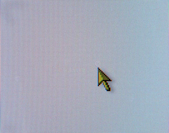 Real Computer Mouse Pointer Stock Photo - Image of attachment, internet ...