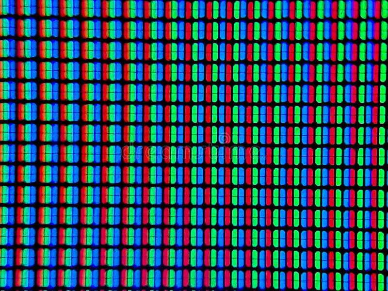 Real computer pixels, zoom stock image. Image of darkness - 128939415