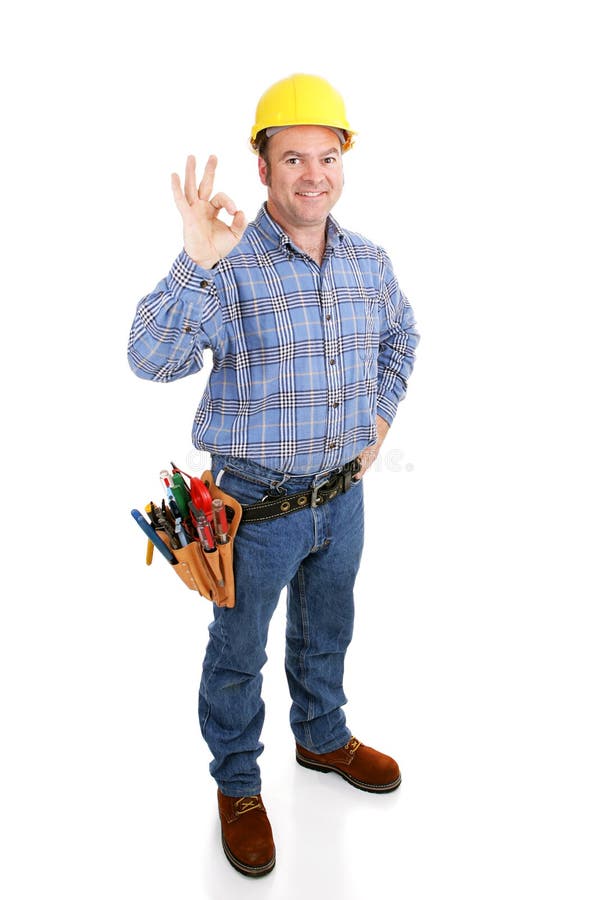 Real Construction Worker - AOkay Stock Image - Image of craftsman ...