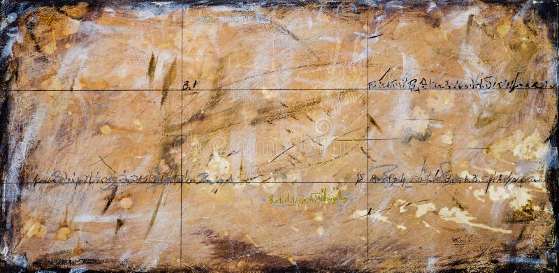 Real Contemporary Painting on Canvas Editorial Photo - Image of ...