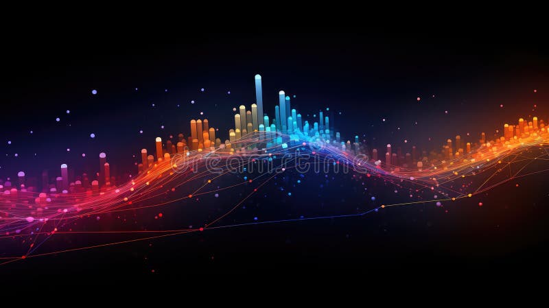 Real data path stock illustration. Illustration of data - 374026449