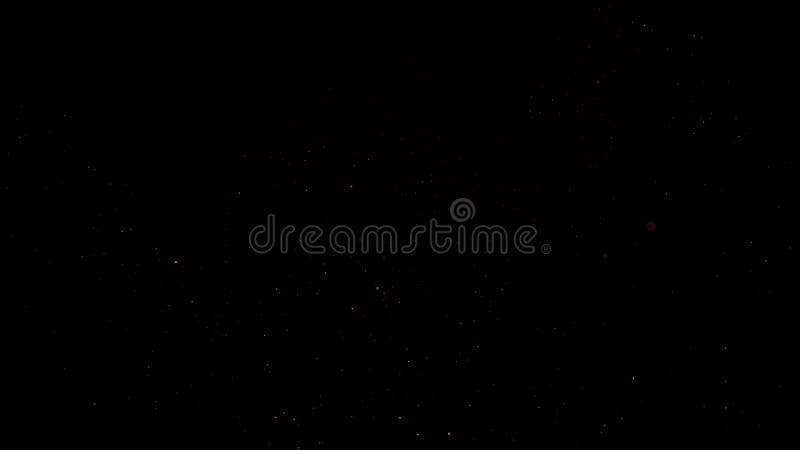 Real Dust Particles in Air with Back Light Over Black Background Stock ...