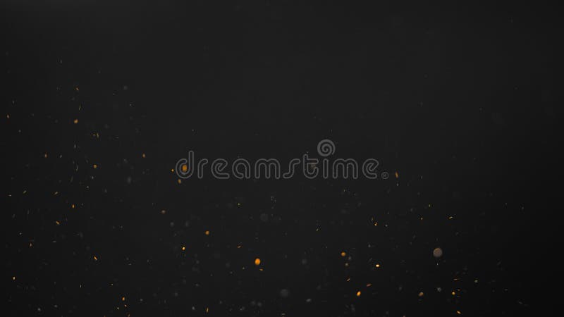 Real Dust Particles in Air with Back Light Over Black Background Stock ...