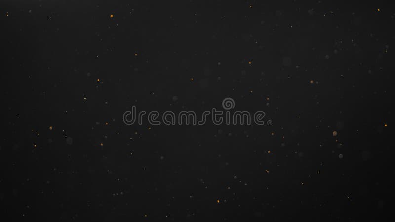 Real Dust Particles in Air with Back Light Over Black Background Stock ...