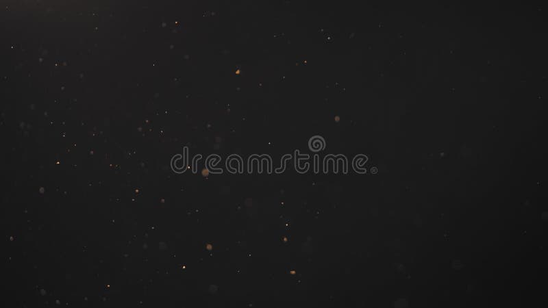 Real Dust Particles in Air with Back Light Over Black Background Stock ...