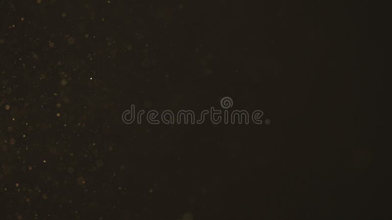 Real Dust Particles Floating Over Black Background Stock Image - Image ...