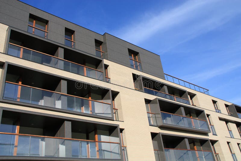 Apartment complex stock photo. Image of estate, building - 44790338