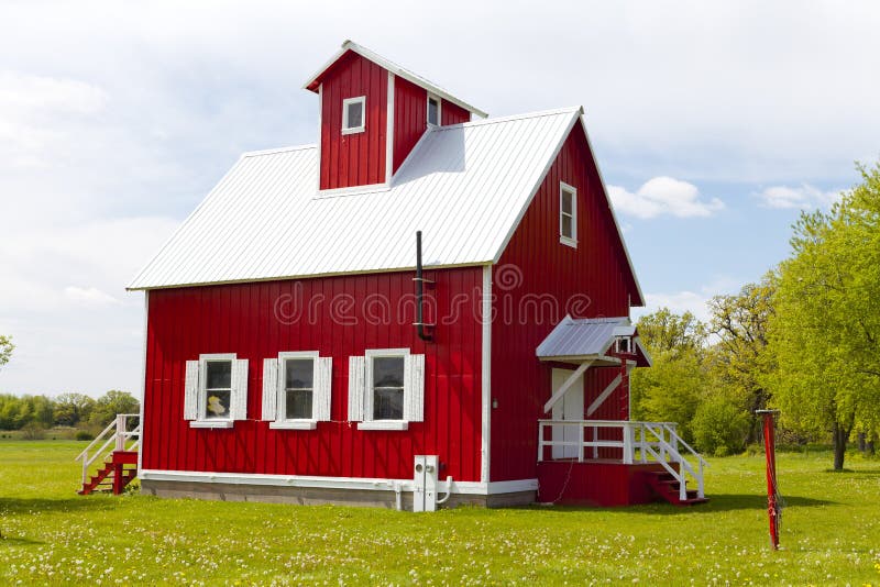 Orange Barn stock photo. Image of country, barn, states - 28182210