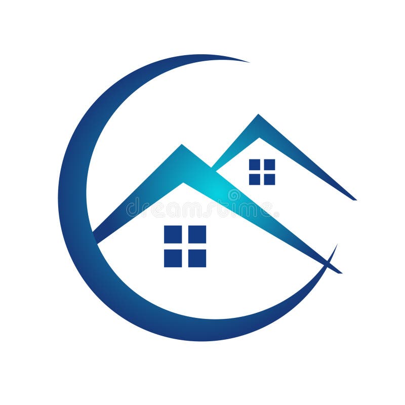 Real Estate, Building and Construction Logo Vector Design. Stock Vector ...