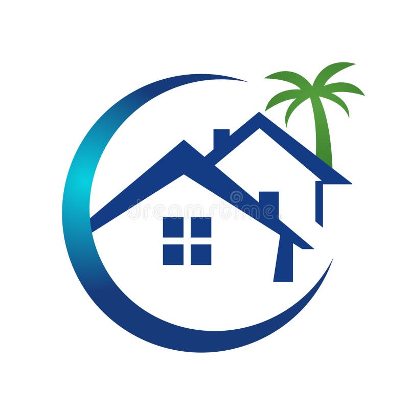 Real Estate, Building and Construction Logo Vector Design. Stock Vector ...