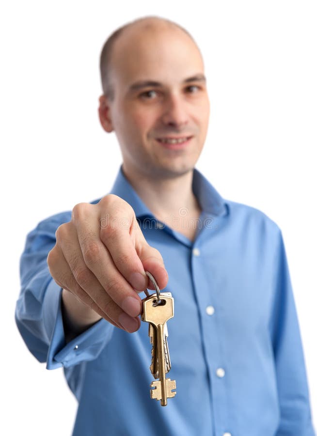 Real estate agent stock image. Image of portrait, house - 26608687