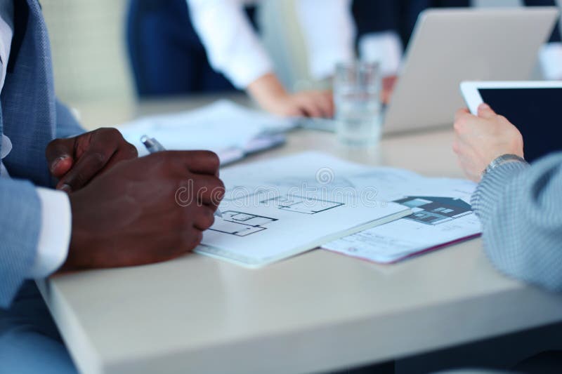 Real-estate agent stock image. Image of engineer, house - 73200783