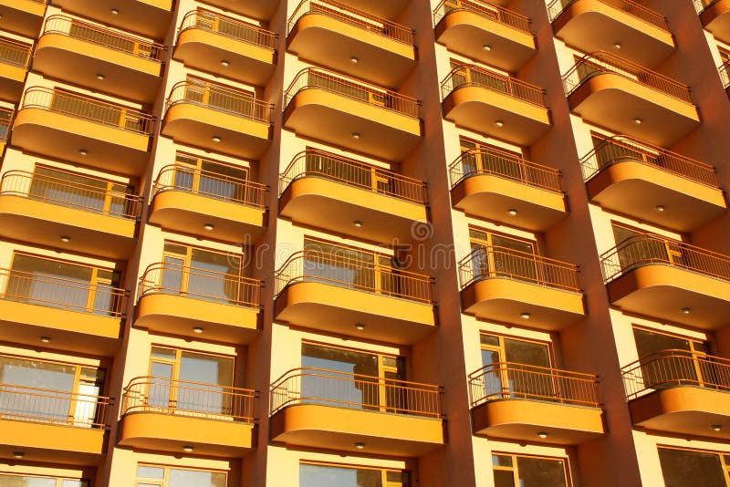 Real Estate apartments stock photo. Image of brick, accommodation ...