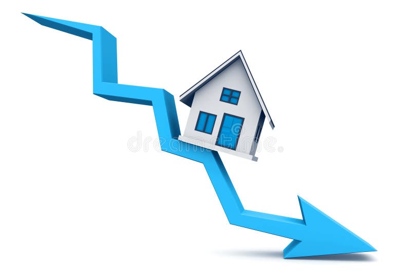 Real estate chart stock illustration. Illustration of diagram - 188400436
