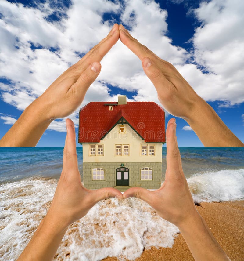 Real estate concept stock photo. Image of architect, cottage - 9071680