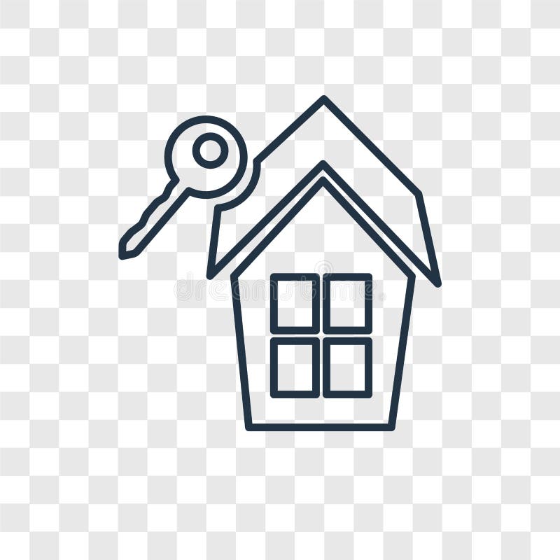 Real Estate Icon Vector Isolated on White Background, Logo Concept of ...