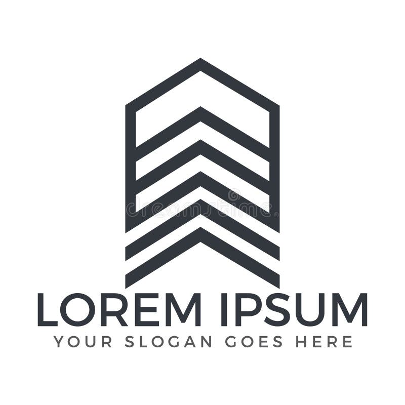 Real Estate Development Logo Design. Stock Vector - Illustration of ...