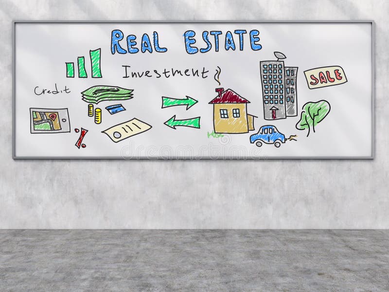 Real estate stock photo. Image of business, diagram, credit - 51187376